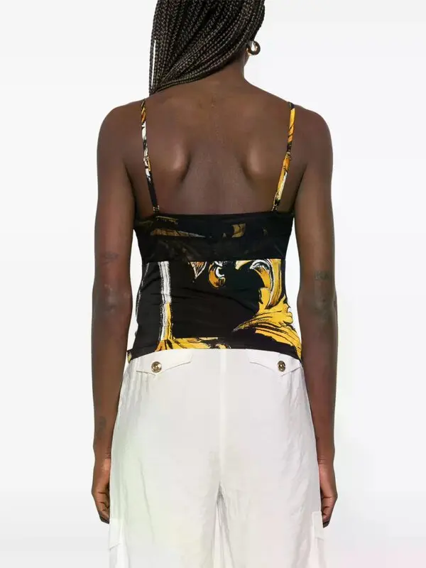 Versace Barocco Mesh Top