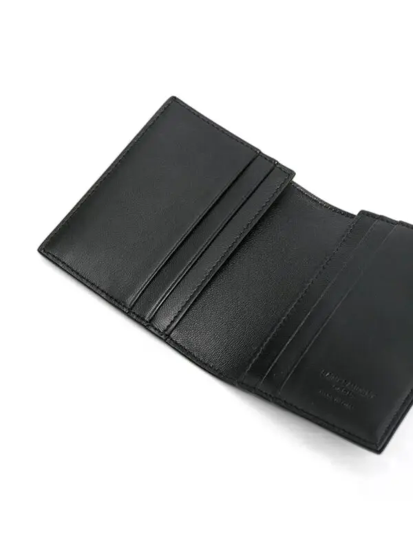 Saint Laurent Reversible Leather Cardholder
