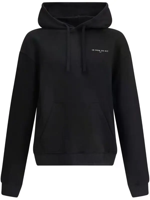IH NOM UH NIT Graphic-print Hoodie - Black