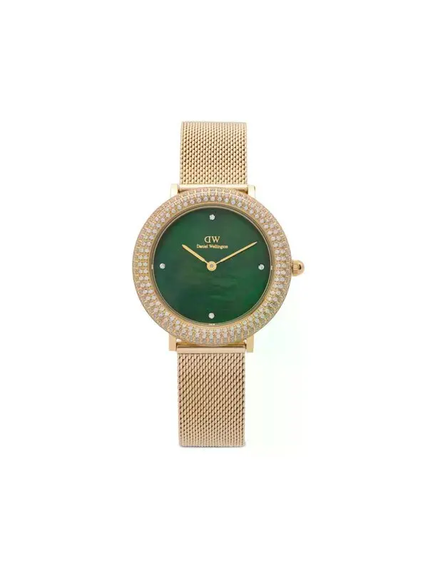 DANIEL WELLINGTON Crystalline Bezel Evergold 32mm - Green