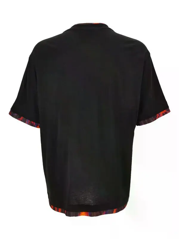 Versace Contrast Trim T-shirt