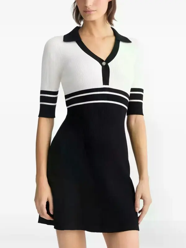 Liu Jo Striped Mini Dress