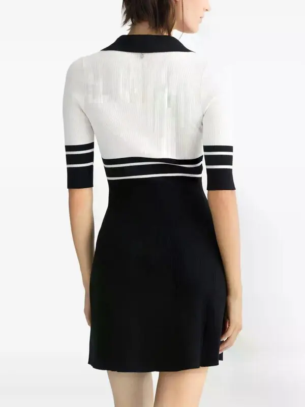 Liu Jo Striped Mini Dress