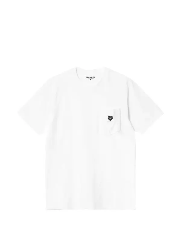 Carhartt Work In Progress Pocket Heart T-shirt - Ice