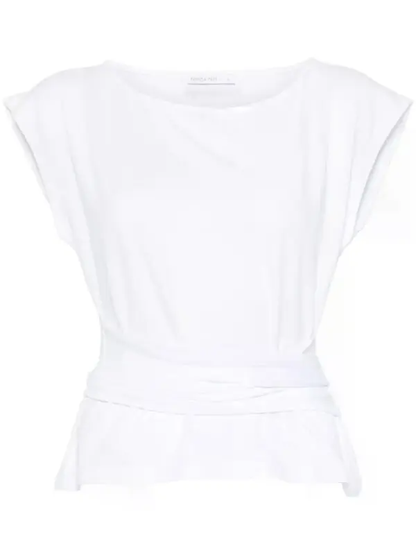 Patrizia Pepe Tied T-shirt