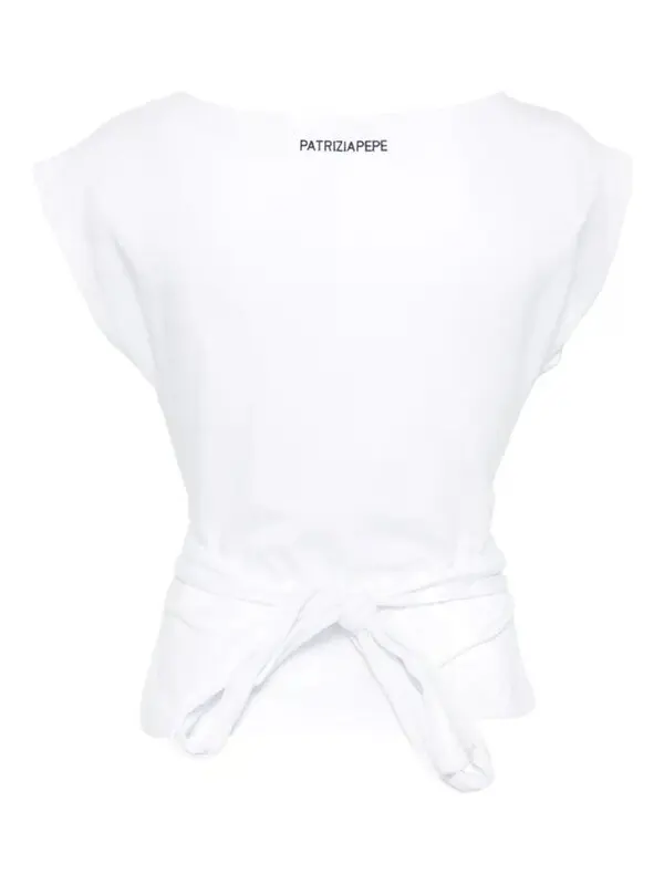 Patrizia Pepe Tied T-shirt