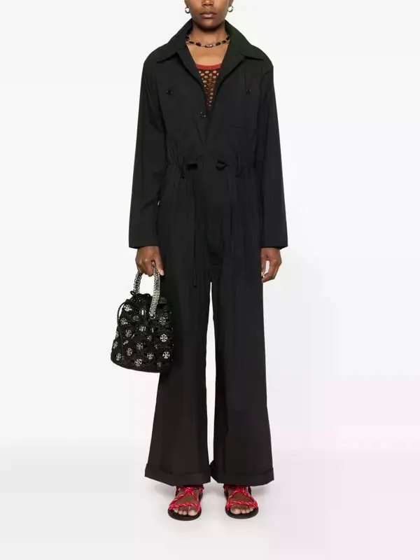 P.a.r.o.s.h Poplin Jumpsuit - Black