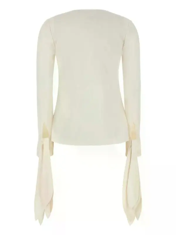 Givenchy Ruffle-detail Blouse - White