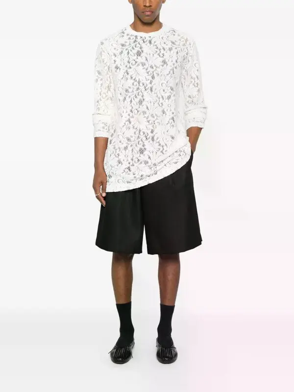 Comme Des Garçons Twill-weave Shorts