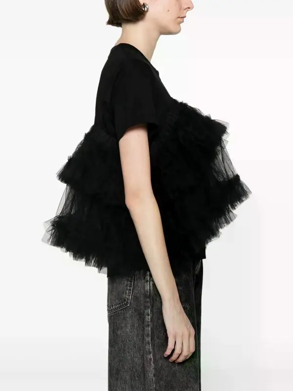 Noir Kei Ninomiya Ruffled T-shirt