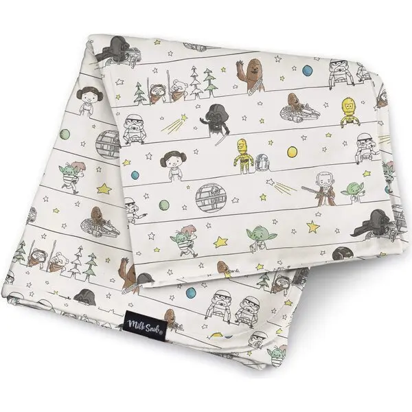 MILK SNOB Star Wars Baby Blanket - Star Wars Precious Padawans