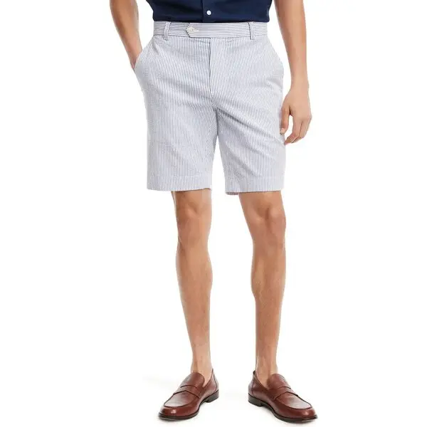 Brooks Brothers Seersucker Striped Shorts