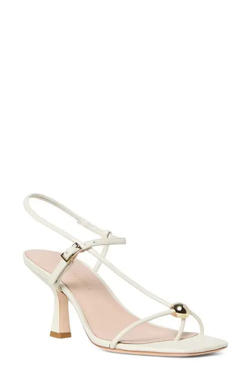 LOEFFLER RANDALL Triana Strappy Sandals - White/champagne