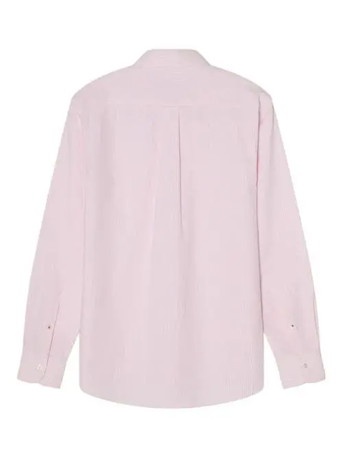 Robert Talbott Harrison Button Down Oxford Shirt - Pink Stripe