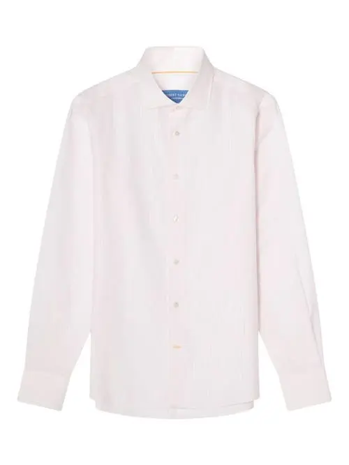 Robert Talbott Reynolds Dobby Stripe Contemporary Fit Shirt