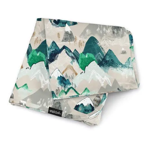 MILK SNOB Baby Blanket - Rocky Mountains