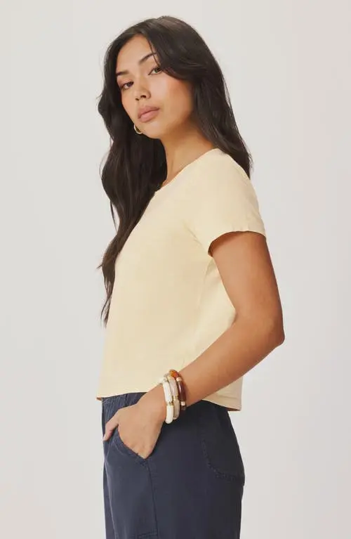 Splendid Lousia Short Sleeve T-shirt - Honeysuckle Beige