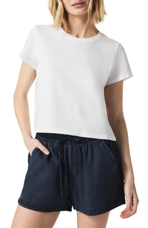 Splendid Louisa Short Sleeve T-shirt - White
