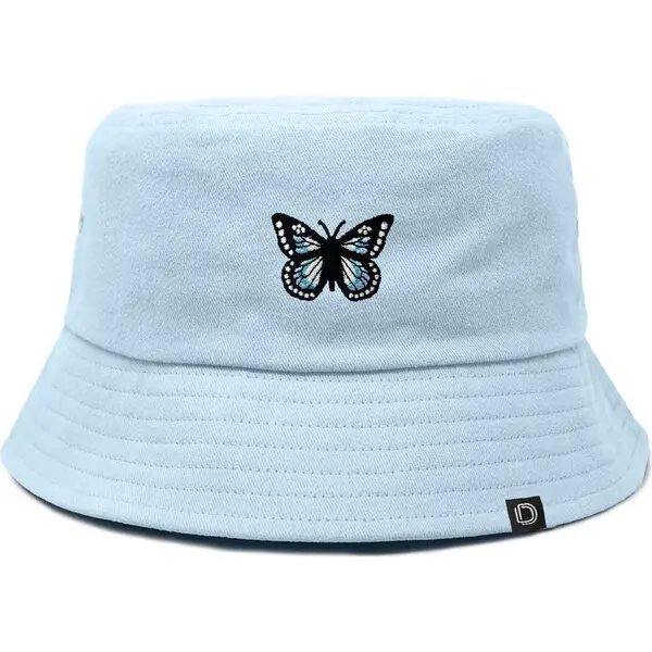 DALIX Butterfly Bucket Hat - Forever Blue