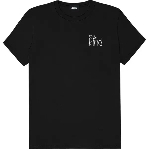 DALIX Relaxed Fit Tee - Black