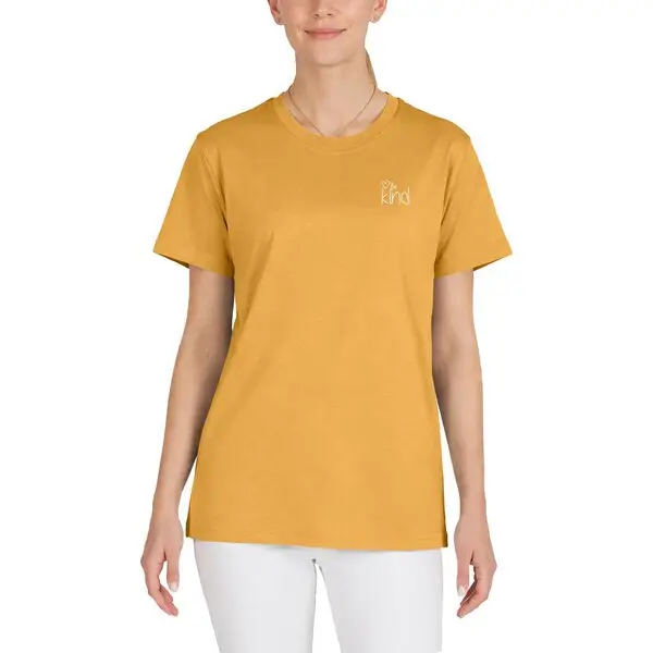 DALIX Relaxed Jersey Tee - Mustard