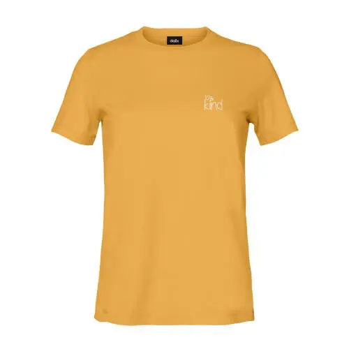 DALIX Relaxed Jersey Tee - Mustard