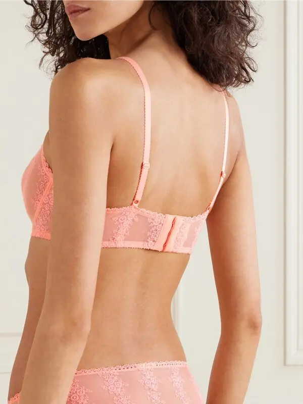 ERES Fleur Du Sel Embroidered Stretch-tulle Underwired Soft-cup Bra