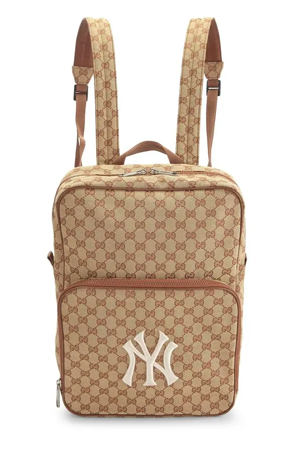 Gucci Gg Canvas New York Yankees Backpack