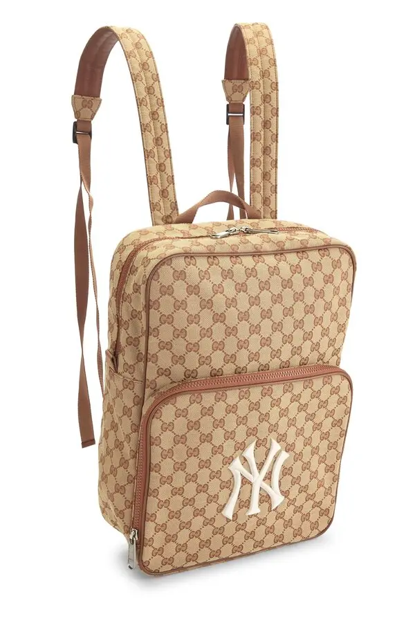 Gucci Gg Canvas New York Yankees Backpack