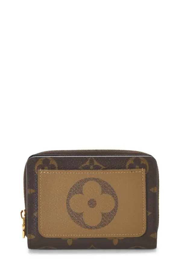 LOUIS VUITTON Monogram Reversed Lou Wallet