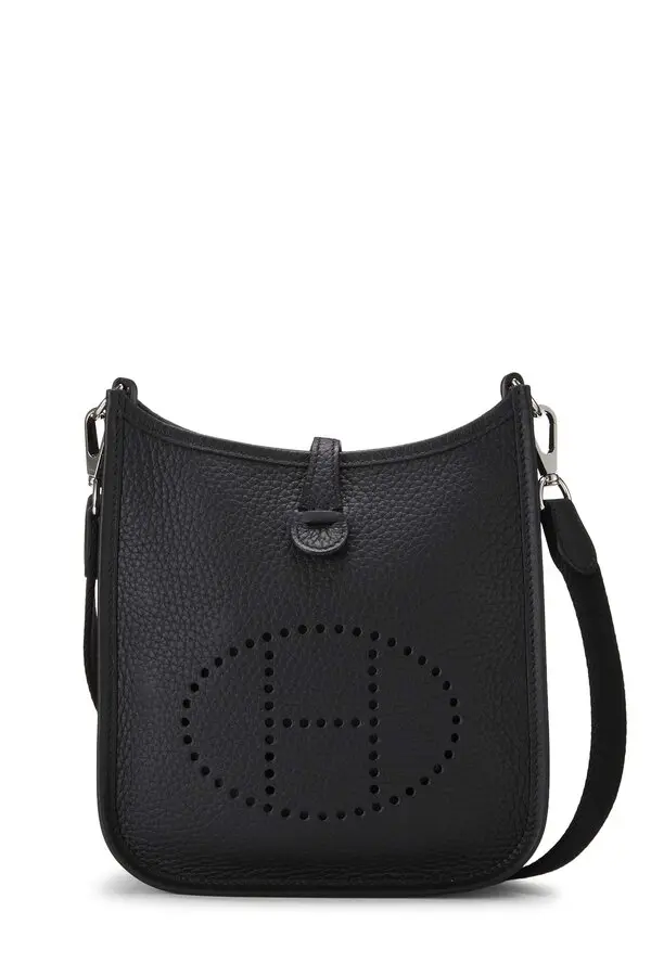 Hermès Evelyne Amazone Crossbody Bag - Black