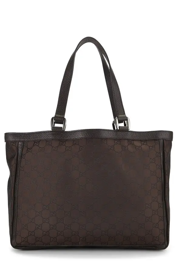 Gucci Gg Nylon Abbey Pocket Tote
