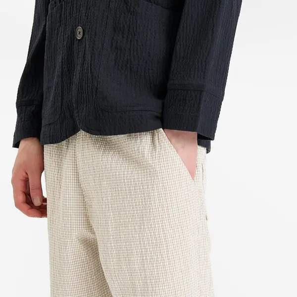 Universal Works Ospina Check Hi Water Trouser
