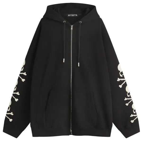 MASTERMIND WORLD Patch Zip-up Hoodie