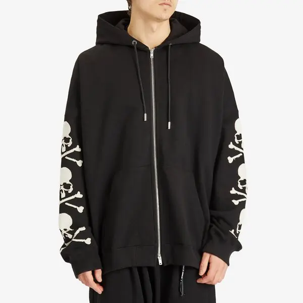 MASTERMIND WORLD Patch Zip-up Hoodie