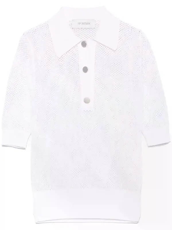 Sportmax Casta Polo Shirt - White