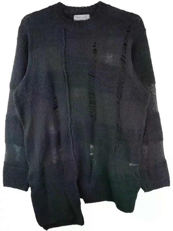 Yohji Yamamoto Distressed Sweater