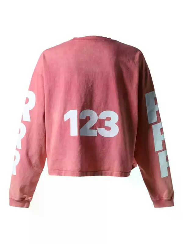 RRR123 Cotton Sweatshirt - Pink