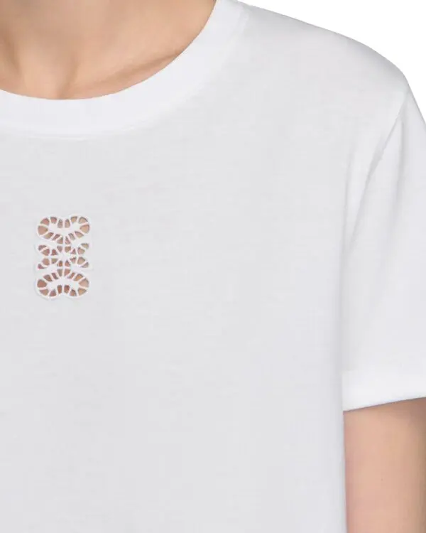Sandro Embroidered Cotton T-shirt