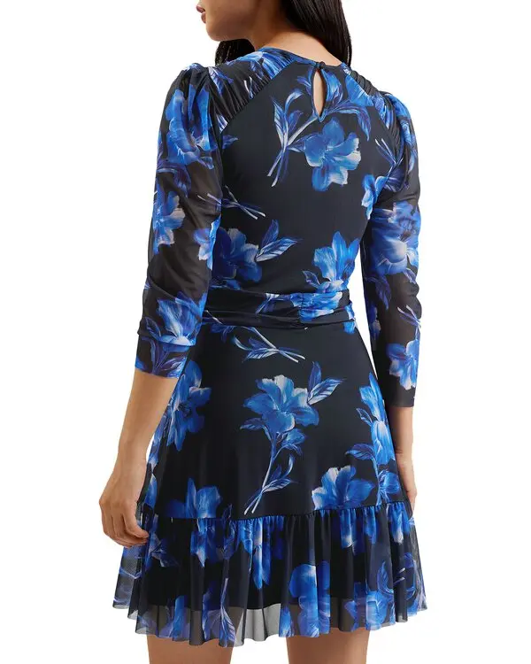 Ted Baker London Carmall Gathered Mini Dress