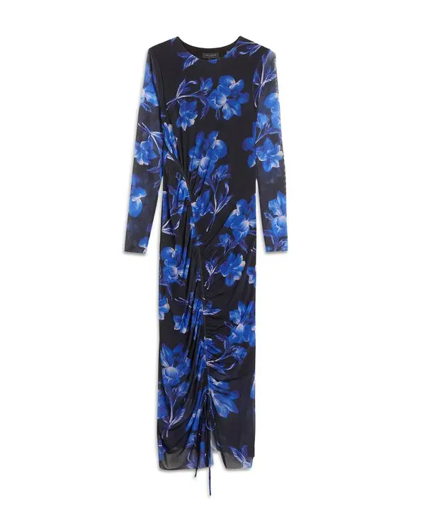 Ted Baker London Marliyy Floral Ruched Midi Dress