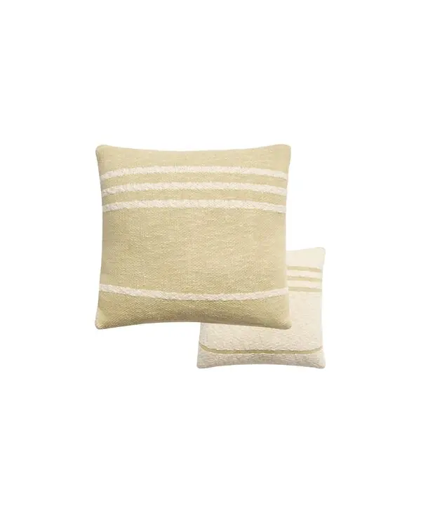 LORENA CANALS Duetto Cushion - Olive/natural