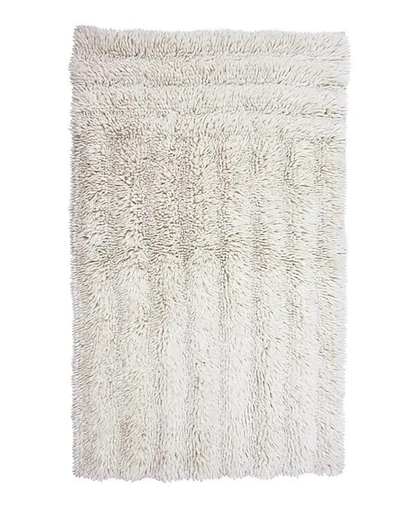 LORENA CANALS Sheep Of The World Woolable Dunes Area Rug, 2'7 X 4'7 - White