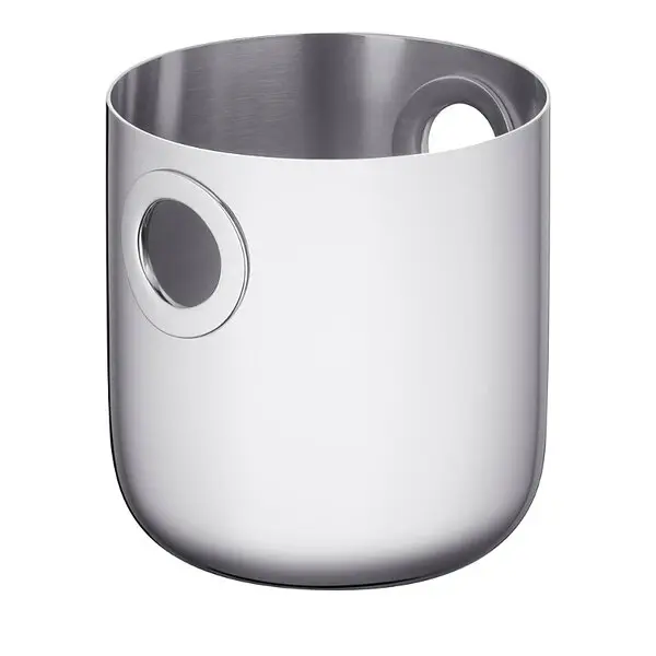 Christofle Oh De Stainless Steel Ice Bucket - Silver