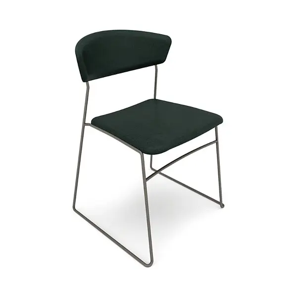 HUPPE Wolfgang Metal Chair - Dark Green