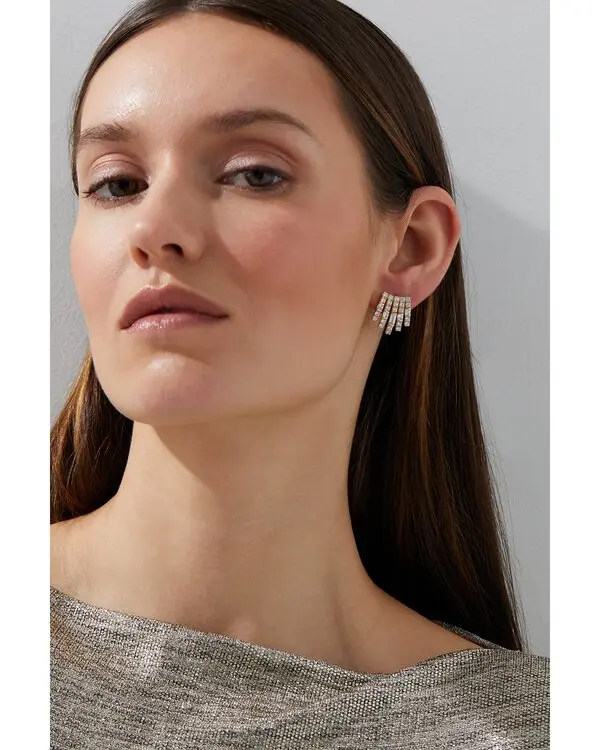 Nadri Cubic Zirconia Stud Earrings