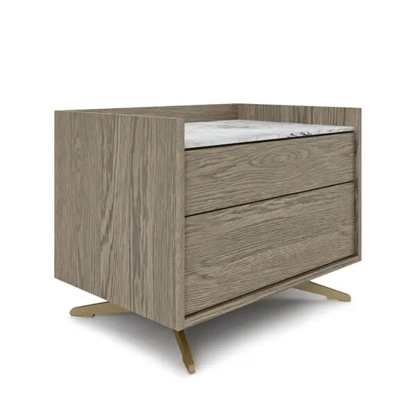 HUPPE Memento 2-drawer Large Nightstand