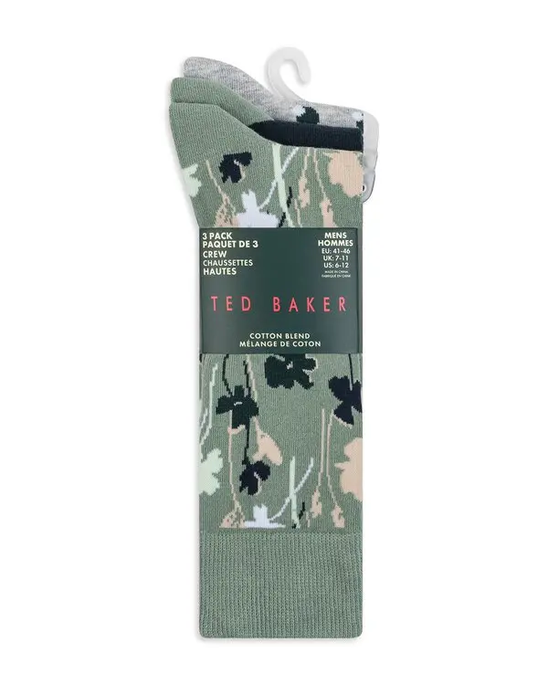 Ted Baker London Crew Socks Pack Of 3
