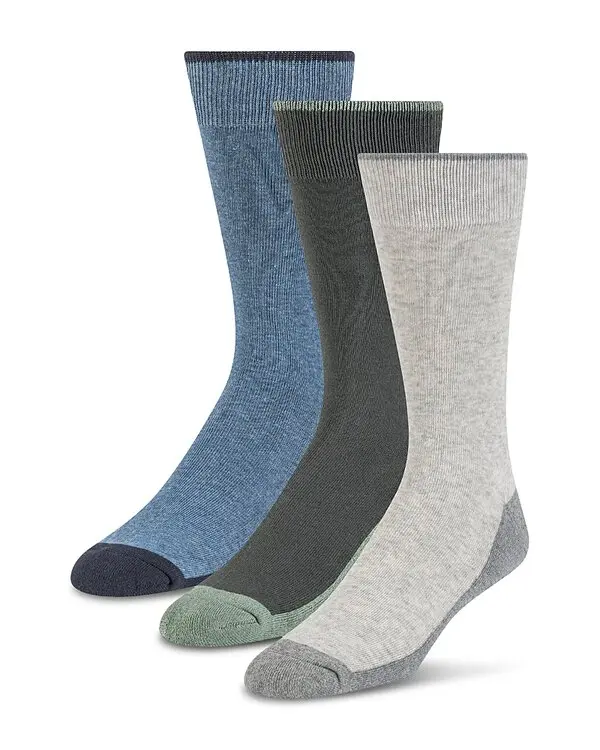 Ted Baker London Terry Crew Socks, Pack Of 3 - Black