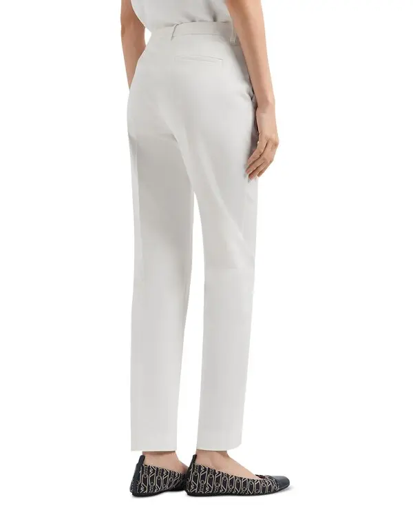 Emporio Armani Straight Leg Stretch Trousers